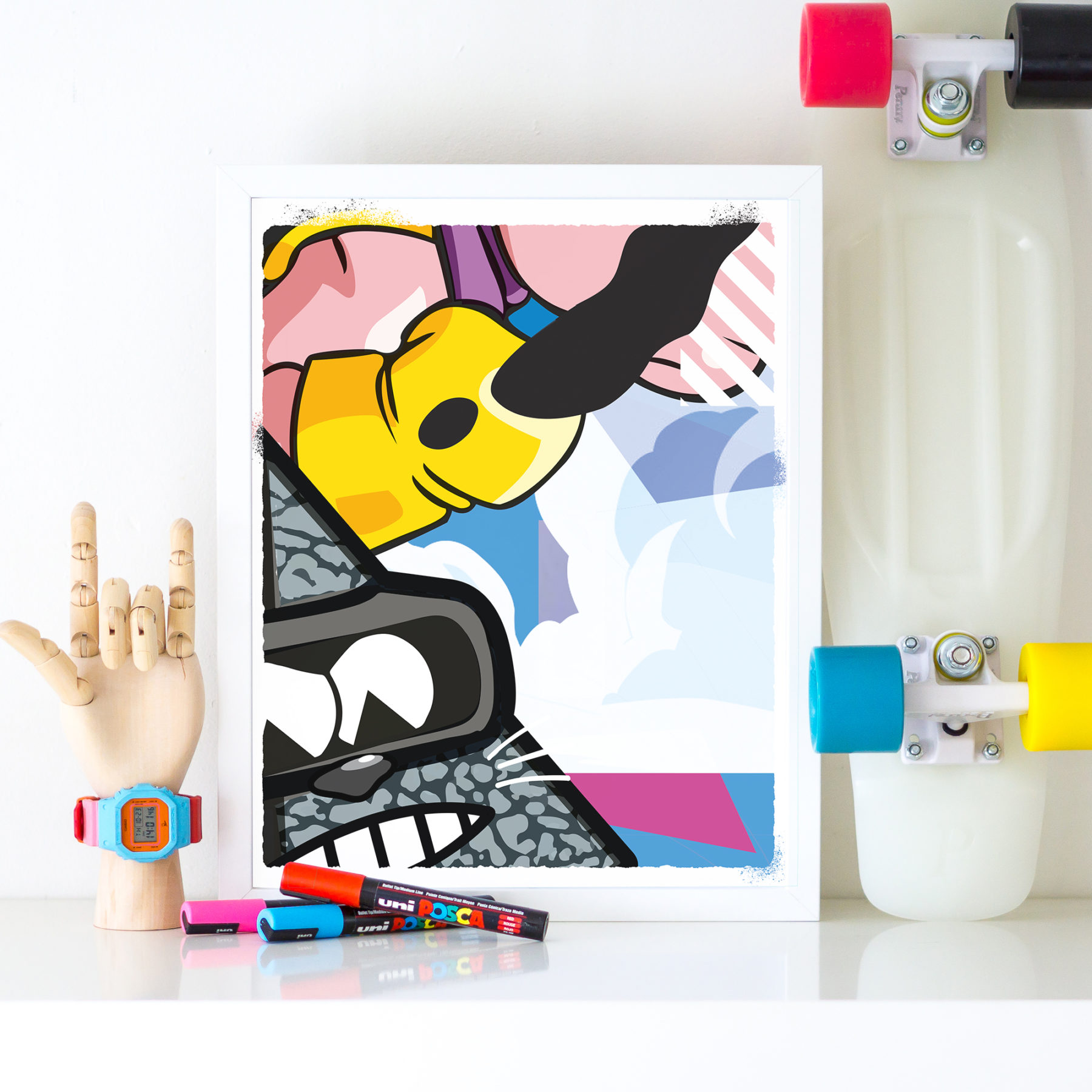 Poster affiche design Astro Boy Bender POP ART - SoLiCe CAEN Artiste ...